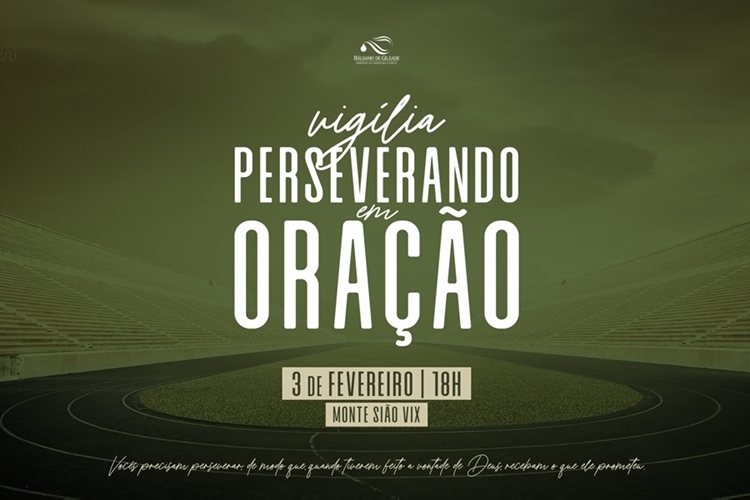 Vigília "Perseverando em Oração" em Vitória/ES
